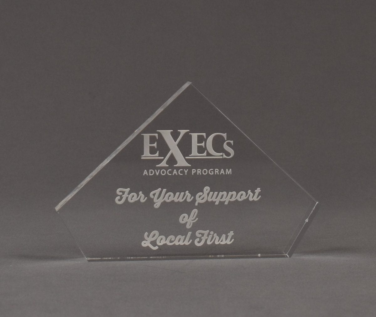 BR003 Acrylic Waterdrop Award - Acrylic Warehouse