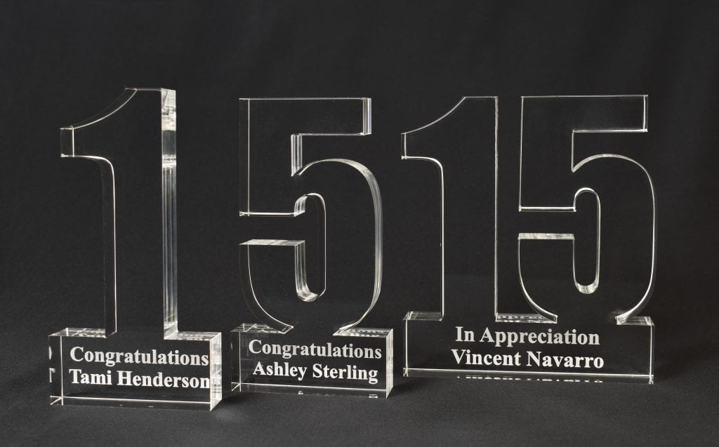 Custom Shaped Cut Out Award - Acrylic Warehouse
