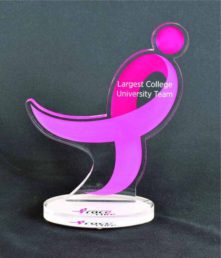 Custom Shaped Cut Out Award - Acrylic Warehouse