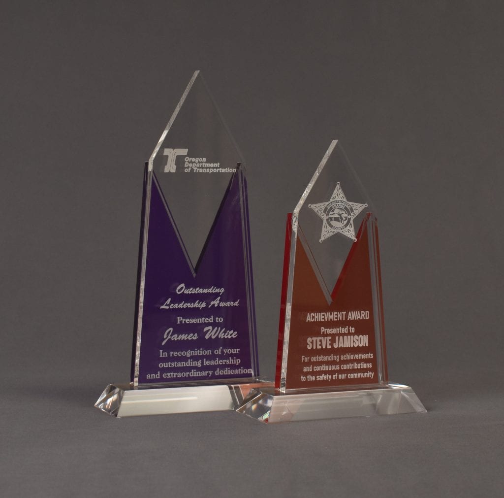 Corporate Acrylic Awards | Acrylic Warehouse