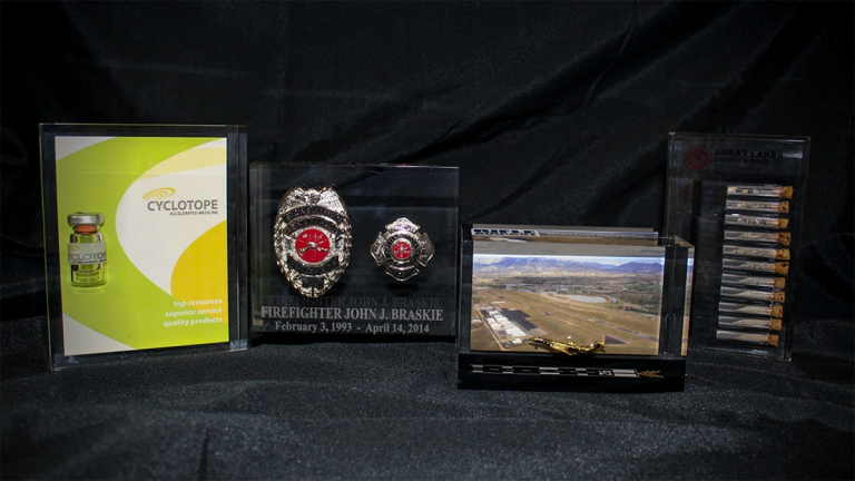 Embedments Process Start to Finish - Acrylic Warehouse