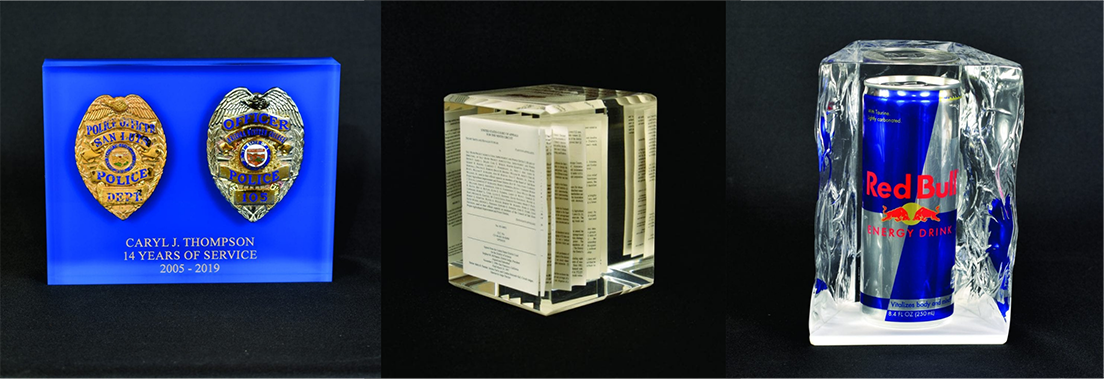 Embedments Process Start to Finish - Acrylic Warehouse